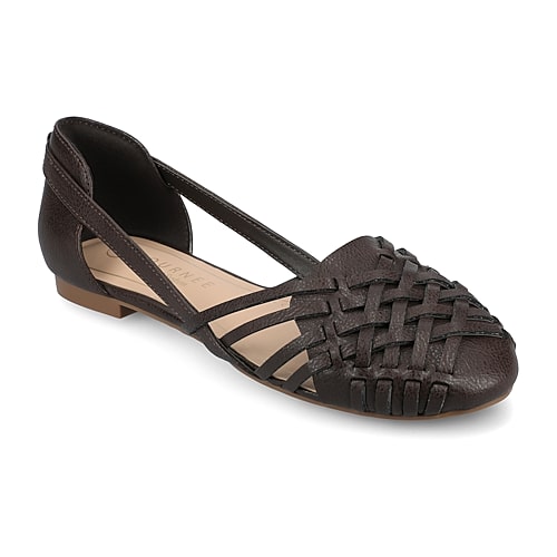 Click here for Journee Collection Ekko Womens Round Closed Toe Sl... prices