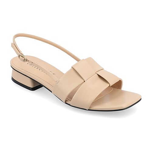 Click here for Journee Collection Womens Tabatha Block Heel Sling... prices
