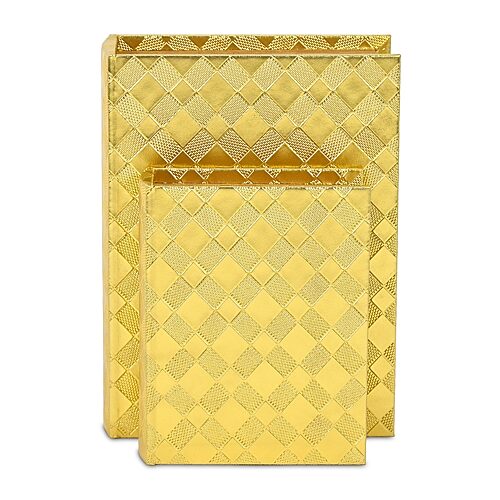 Click here for Cheungs Gold Vinyl Diamond Checkered Pattern Book... prices