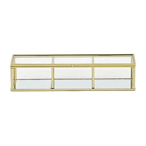 Click here for Cheungs Mirrored Glass Box With Three Compartments... prices