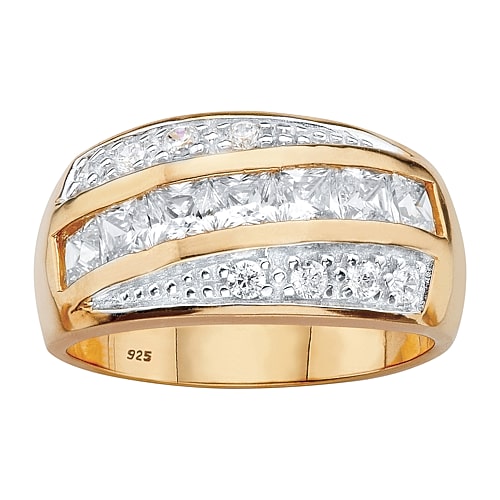 Click here for DiamonArt Mens 1 1/3 CT. T.W. White Cubic Zirconia... prices