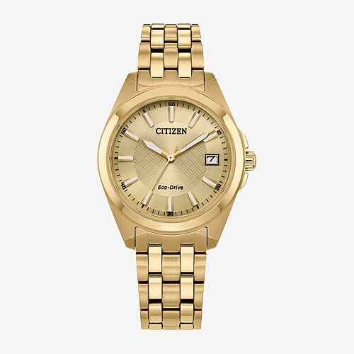 Click here for Citizen Eco-Drive Womens Peyten Gold-Tone Stainles... prices