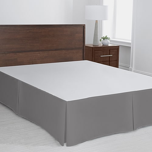 Click here for Simply Put Solid Pleated 16 Down Bed Skirt  One Si... prices