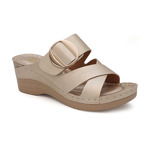 Click here for Yoki Irena Womens Round Work Shoes  7 Medium  Yell... prices
