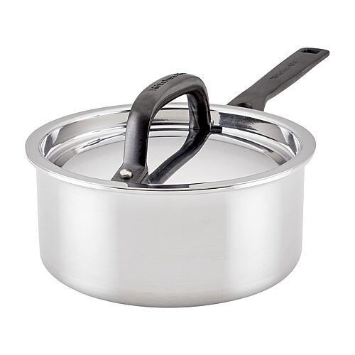 Click here for KitchenAid 5-Ply Clad Stainless Steel 1.5-qt. Sauc... prices