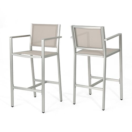 Click here for Cape 2-pc. Bar Stool  One Size  Gray prices