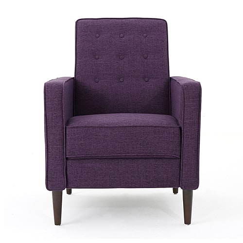 Click here for Mervynn Track-Arm Recliner  One Size  Purple prices
