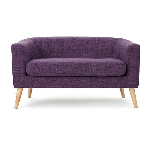 Click here for Bridie Track-Arm Loveseat  One Size  Purple prices