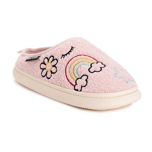 Click here for Muk Luks Luan Womens Memory Foam Clog Slippers  Me... prices