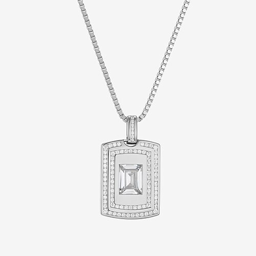 Click here for Mens 4 3/4 CT. T.W. Cubic Zirconia Sterling Silver... prices