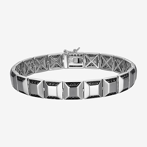 Click here for Mens Sterling Silver Solid Round 8 1/2 Inch Link B... prices