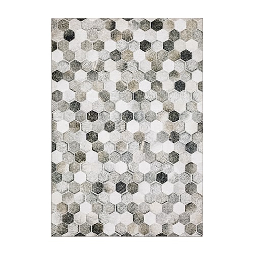 Click here for Covington Home Marcel Faux Hide Mosaic Indoor Rect... prices