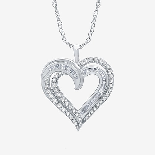 Click here for Womens 1 CT. T.W. Natural White Diamond Sterling S... prices