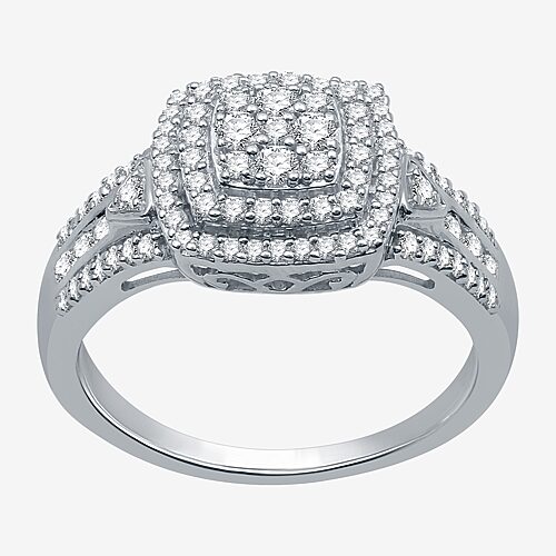 Click here for Womens 1/2 CT. T.W. Natural White Diamond Sterling... prices