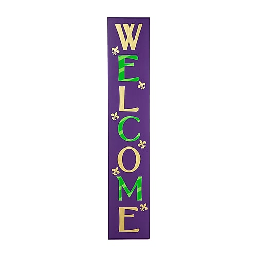 Click here for Glitzhome 42 Welcome Porch Sign Yard Art  One Size... prices
