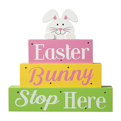 Click here for Glitzhome 12H Easter Led Lighted Bunny Word Sign L... prices