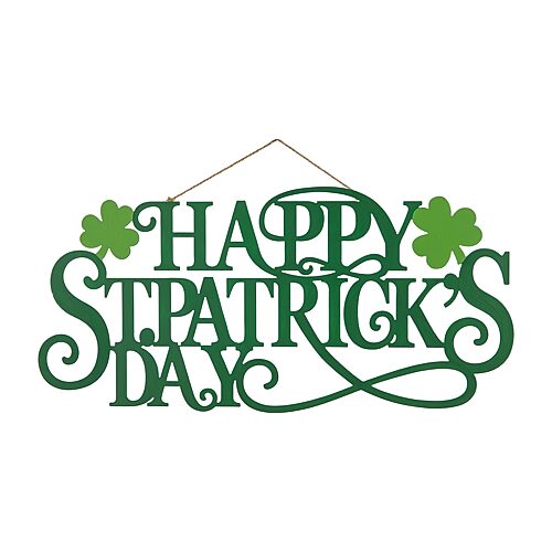 Click here for Glitzhome 24D Happy St.Patricks Day Decor Wall Sig... prices