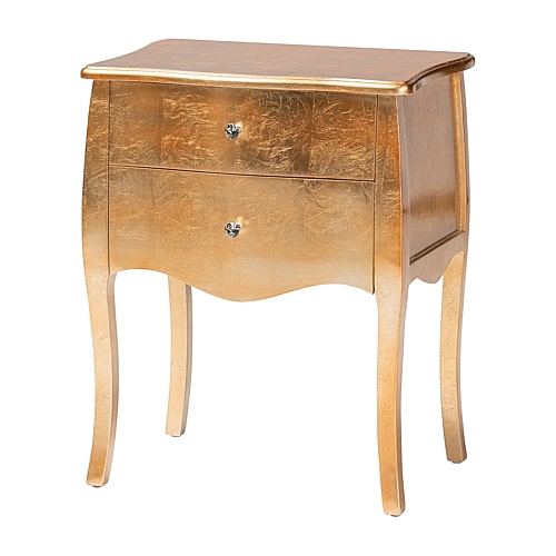 Click here for Patrice 2-Drawer Nightstand  One Size  Yellow prices