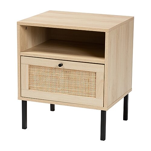 Click here for Caterina 1-Drawer Nightstand  One Size  White prices