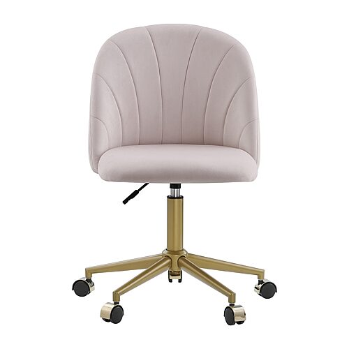 Aitken Adjustable Height Office Chair  One Size  Pink