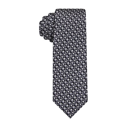 Click here for Van Heusen Stain Shield Navy Small Geometric Tie... prices