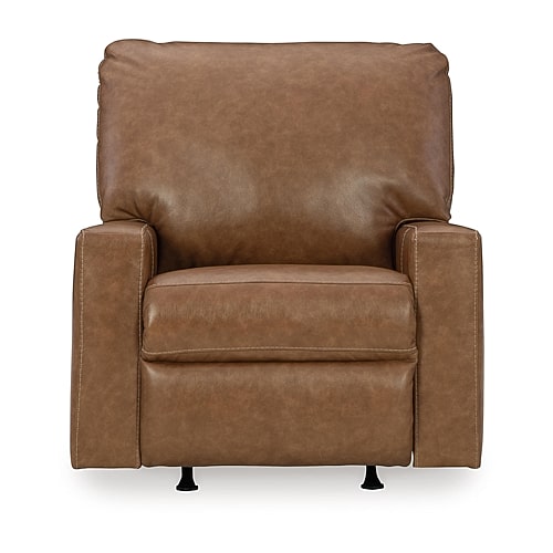Signature Design By Ashley Bolsena Manual Leather Recliner  One Size  Brown