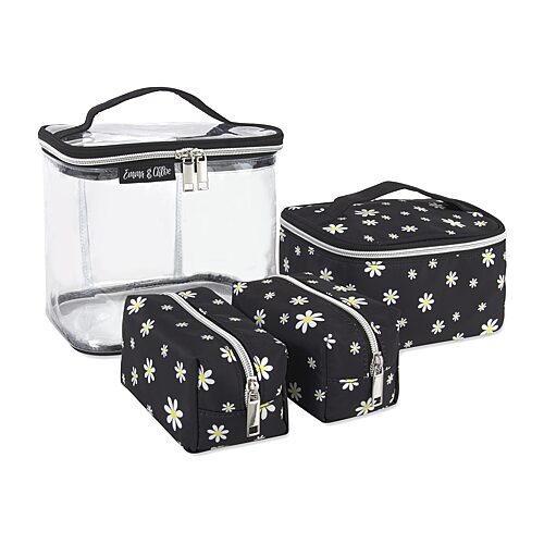 Click here for Emma & Chloe 4-pc.Travel Cosmetic Bag Train Set  O... prices