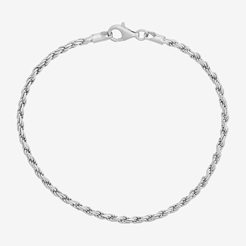Click here for Made In Italy Womens Sterling Silver Solid Rope Ch... prices