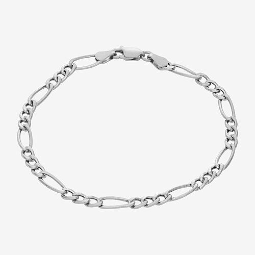 Click here for Made In Italy Womens Sterling Silver 7.25 Inch Hol... prices