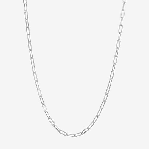 Click here for Made In Italy Womens Sterling Silver 18 Inch Link... prices