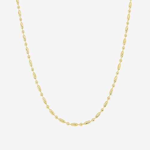 Click here for Silver Reflections Womens 14K Gold Over Brass 16 I... prices