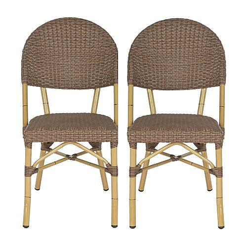Click here for Louisa Set of 2 Indoor/Outdoor Wicker Side Chairs... prices
