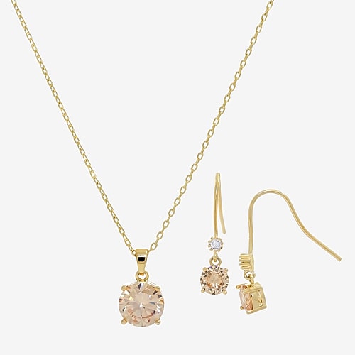 Click here for Sparkle Allure Womens Champagne Cubic Zirconia 14K... prices