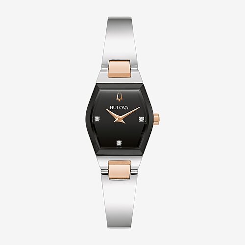 Click here for Bulova Gemini Bangle Watch  33mm x 22.5mm prices