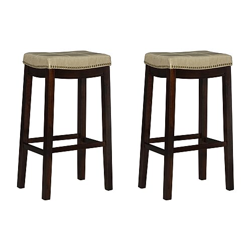 Click here for Linon Covewood 2-pc. Upholstered Bar Stool  One Si... prices