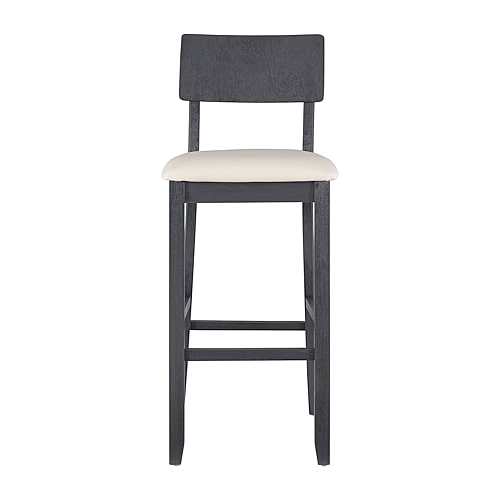 Click here for Linon Juniper Upholstered Bar Stool  One Size  Bla... prices