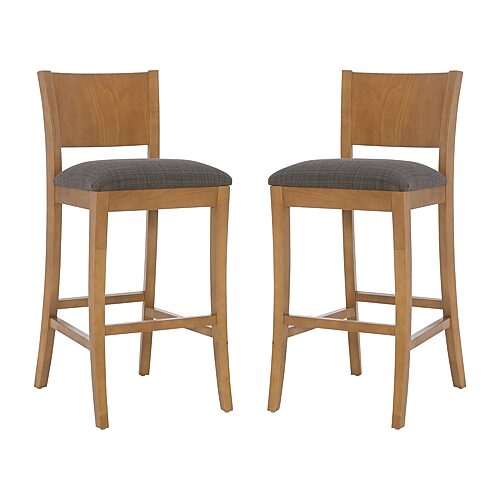 Click here for Linon Rossman 2-pc. Upholstered Bar Stool  One Siz... prices
