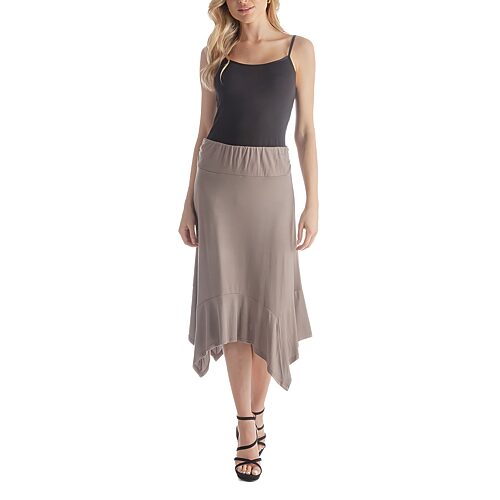 Click here for 24seven Comfort Apparel Womens Mid Rise Midi A-Lin... prices