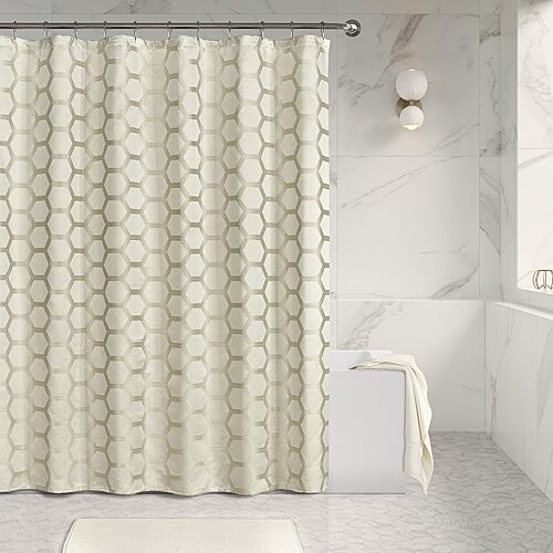 Click here for J Queen New York Porto Shower Curtain  72 x 72 - W... prices