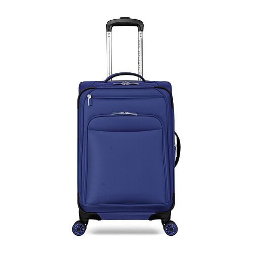 Total Travelware Charleston Small Expandable Carry-On Spinner - Sapphire