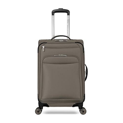 Total Travelware Charleston Small Expandable Carry-On Spinner - Mocha