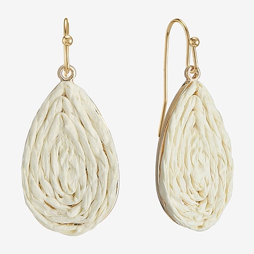 Click here for Liz Claiborne Womens Drop Earrings  One Size  Whit... prices
