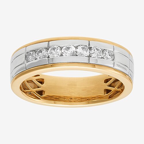 Click here for Limited Quantities! Mens 1/2 CT. T.W. Natural Whit... prices