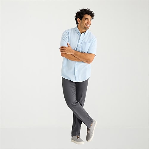 Click here for St. Johns Bay Stretch Chino Mens Straight Fit Flat... prices