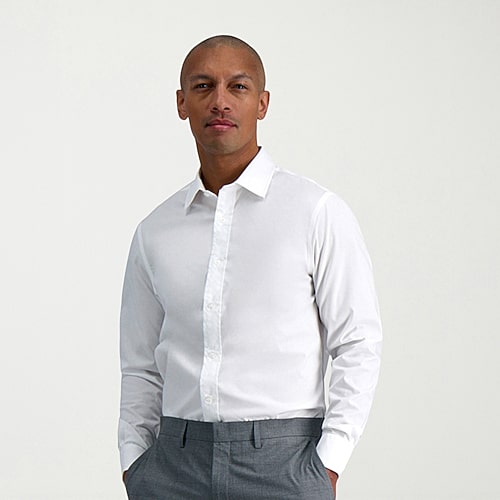 Click here for Haggar Mens Premium Comfort Slim Fit Dress Shirt -... prices