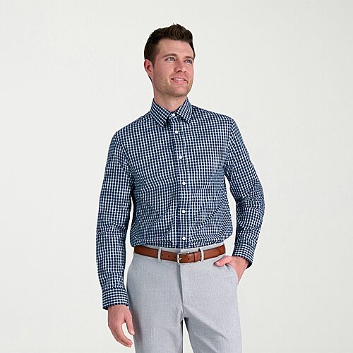 Click here for Haggar Mens Premium Comfort Dress Shirt Classic Sl... prices