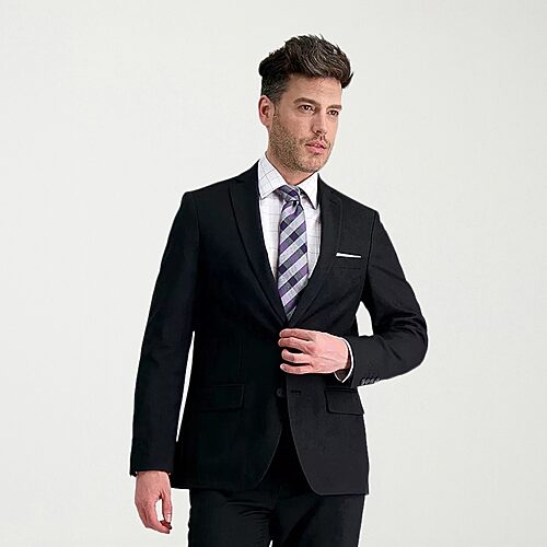 Click here for Haggar Mens Smart Wash Slim Fit Suit Separates Jac... prices