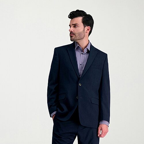 Click here for Haggar JMH Herringbone Mens Stretch Fabric Classic... prices