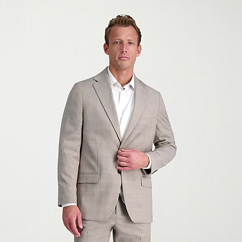 Click here for Haggar JMH Tailored Glen Plaid Mens Stretch Fabric... prices