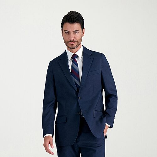 Click here for Haggar JMH Tailored Prominent Twill Mens Stretch F... prices